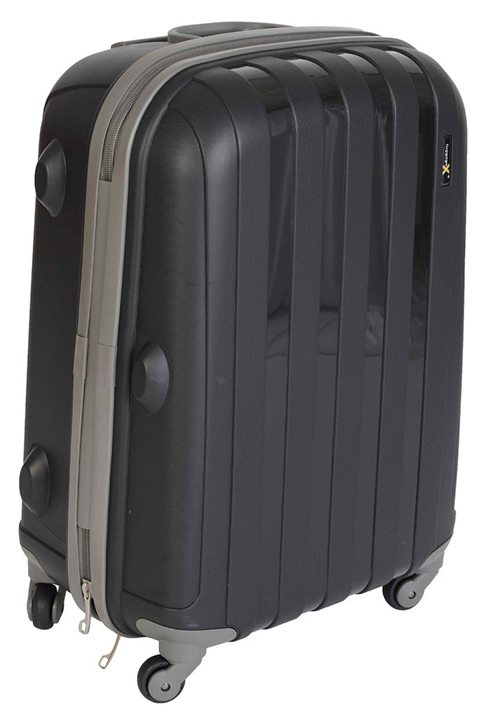 Tough Durable Hard Shell Luggage Suitcase 77cm (30") Black — LuggageX
